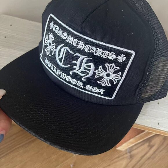 Chrome Hearts | Accessories | Chrome Hearts Black Classic Graphic Logo ...